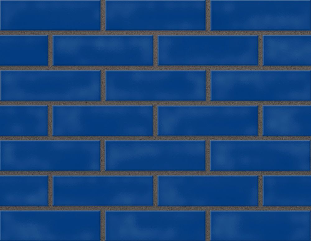 Royal Blue Glazed | The Bespoke Brick Company