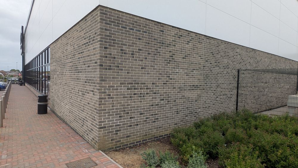 Granite Brick Facade Granite Effect Reconstituted Garden Walling : 3